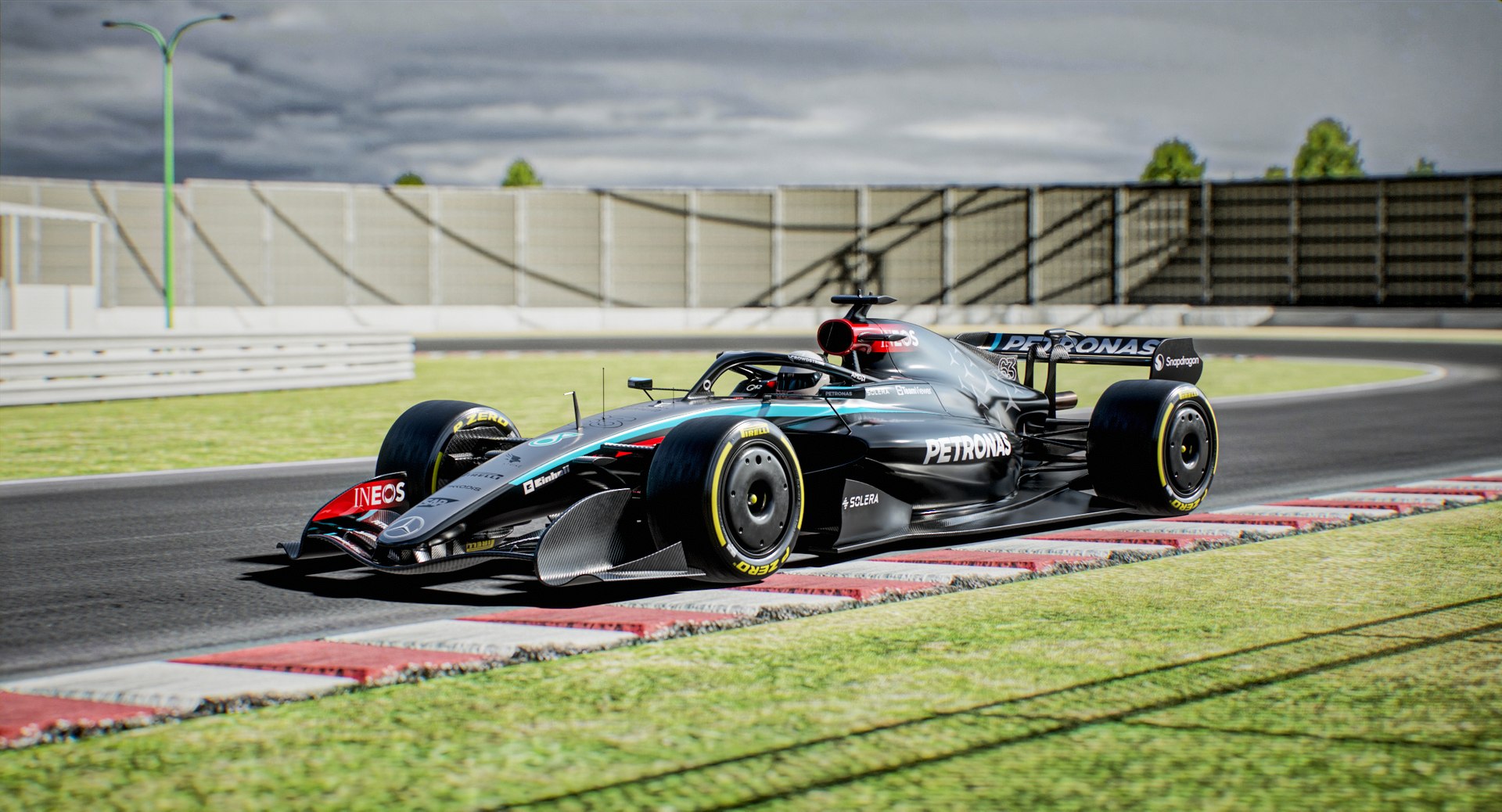 Formula 1 2026 F1 Mercedes W17 Livery Concept 3D Model - TurboSquid 2261568