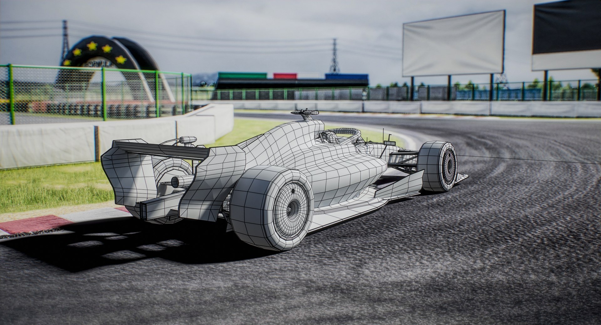 Formula 1 2026 F1 Mercedes W17 Livery Concept 3D Model - TurboSquid 2261568
