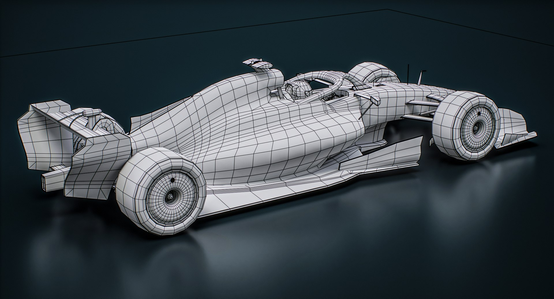 Formula 1 2026 F1 Mercedes W17 Livery Concept 3D Model - TurboSquid 2261568