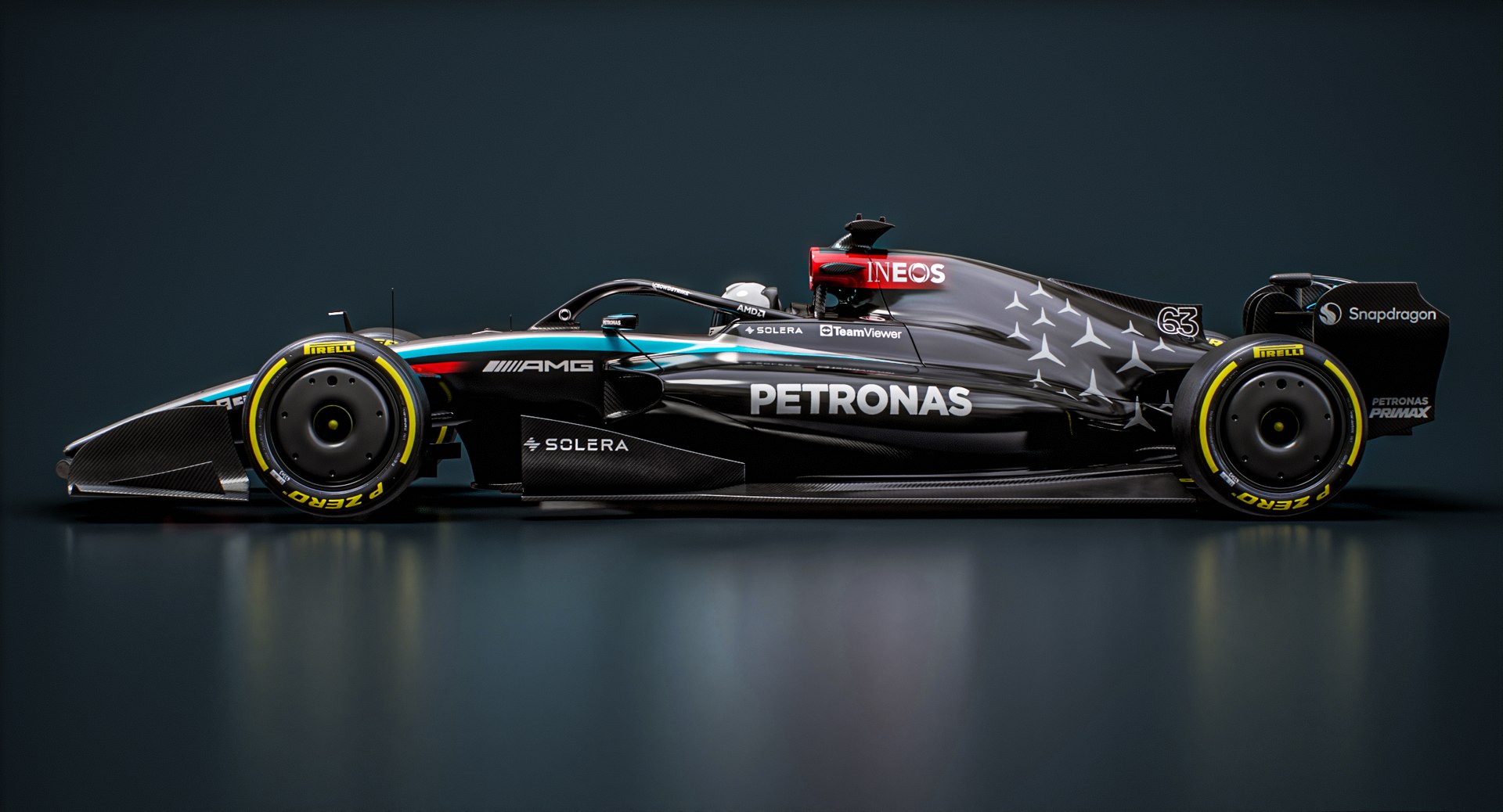 Formula 1 2026 F1 Mercedes W17 Livery Concept 3D Model - TurboSquid 2261568