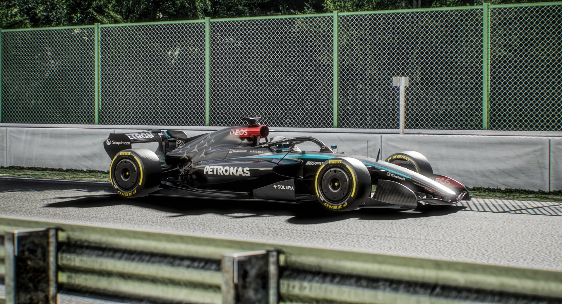 Formula 1 2026 F1 Mercedes W17 Livery Concept 3D Model - TurboSquid 2261568