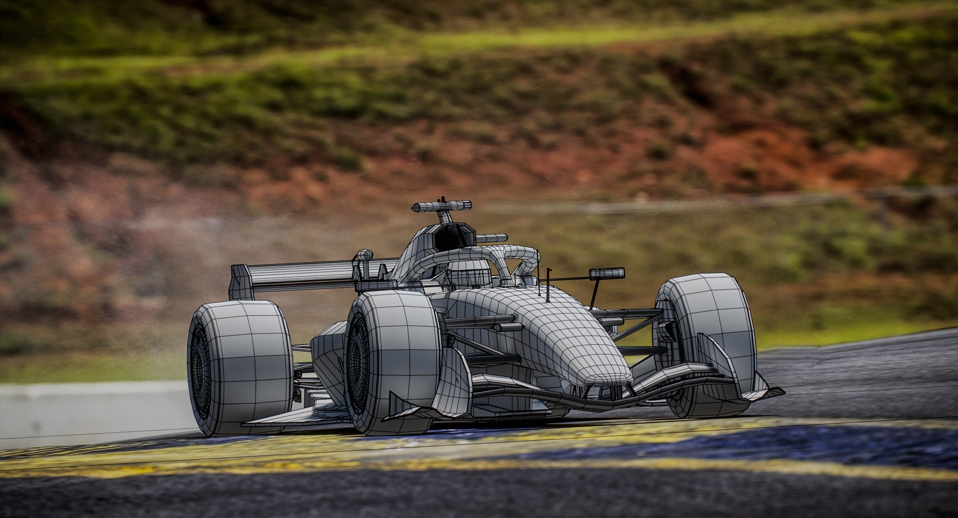 Formula 1 2026 F1 Mercedes W17 Livery Concept 3D Model - TurboSquid 2261568