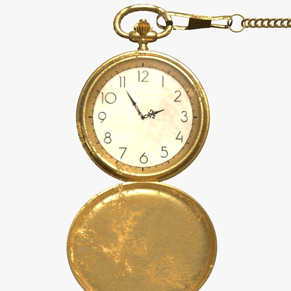 Pocket Watch Realistic Design 3D 모델 - TurboSquid 1967296