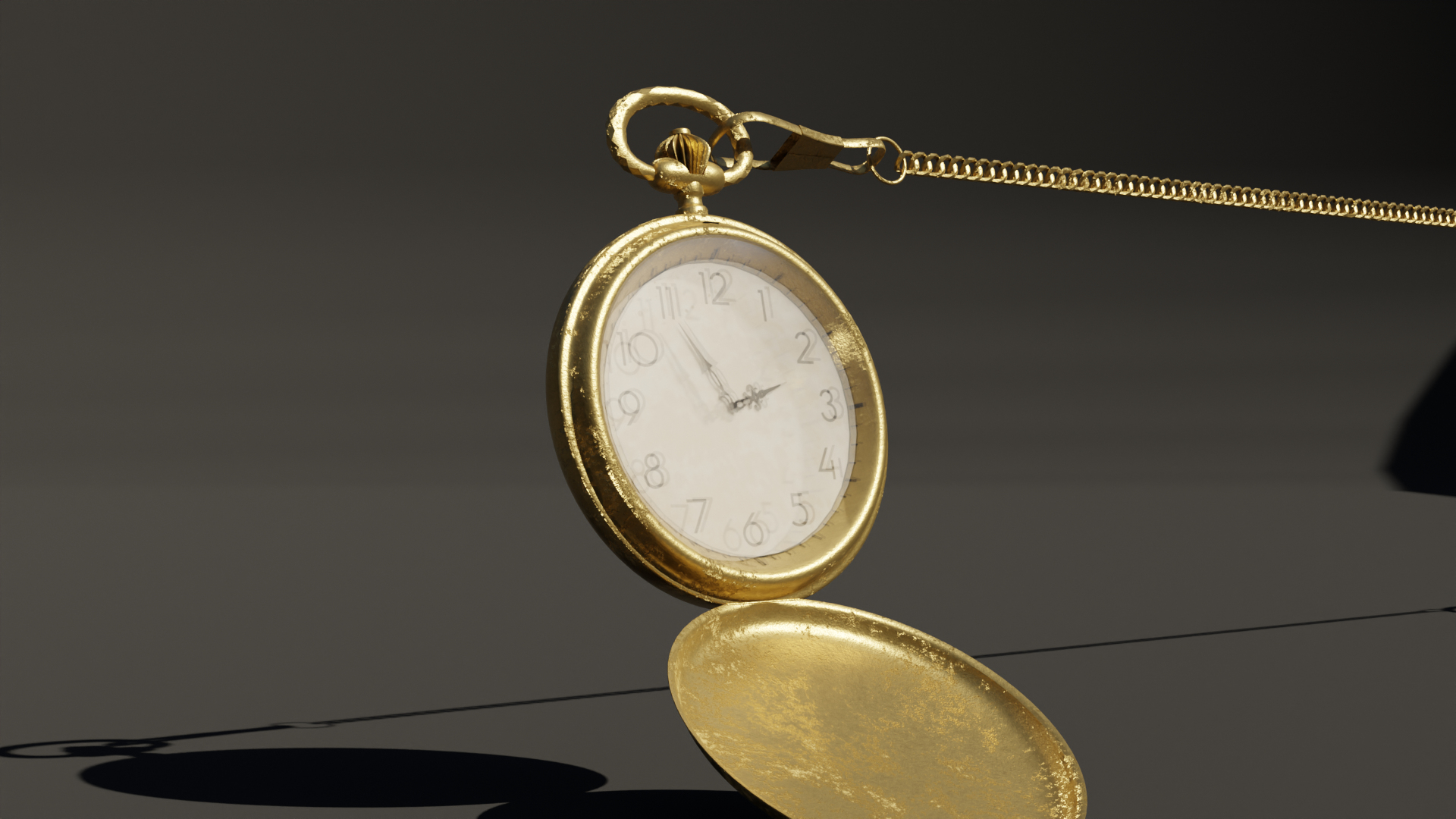 Pocket Watch Realistic Design 3D - TurboSquid 1967296