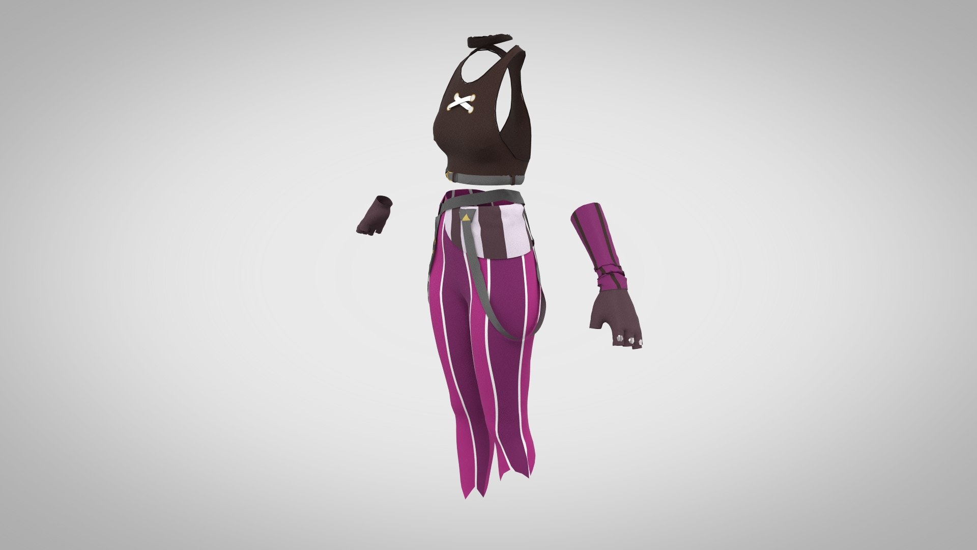 Vi - Arcane Jinx League Of Legends MD AND CLO3D 3D - TurboSquid 2036233