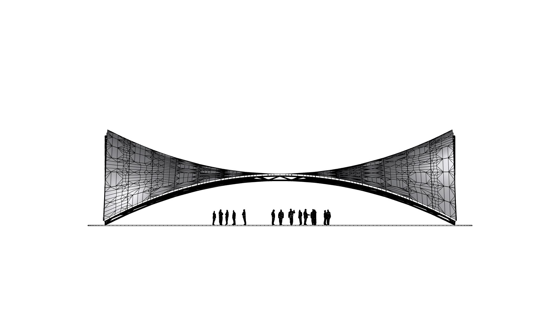 Dancing Truss Structure 3D - TurboSquid 2172534