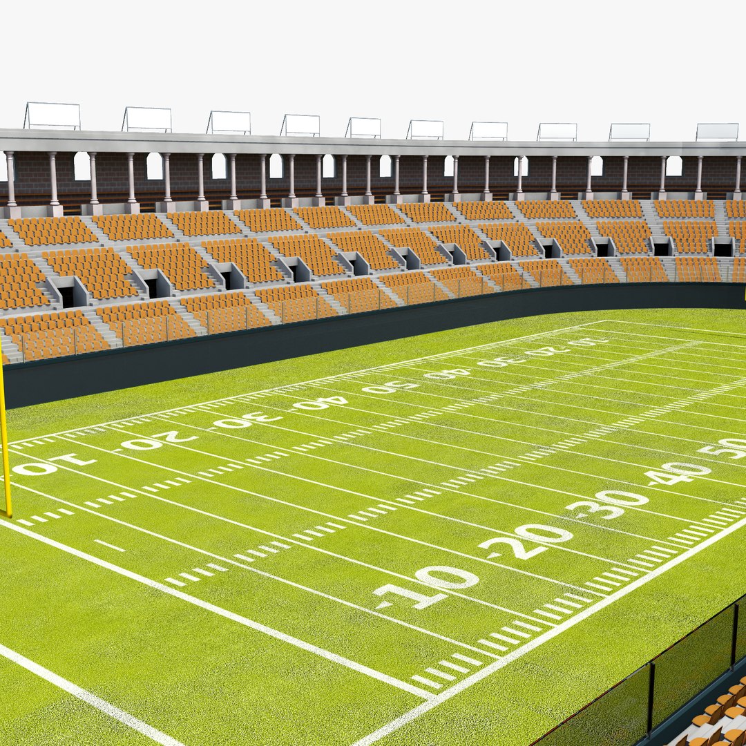 3d Model Football Stadium Harvard