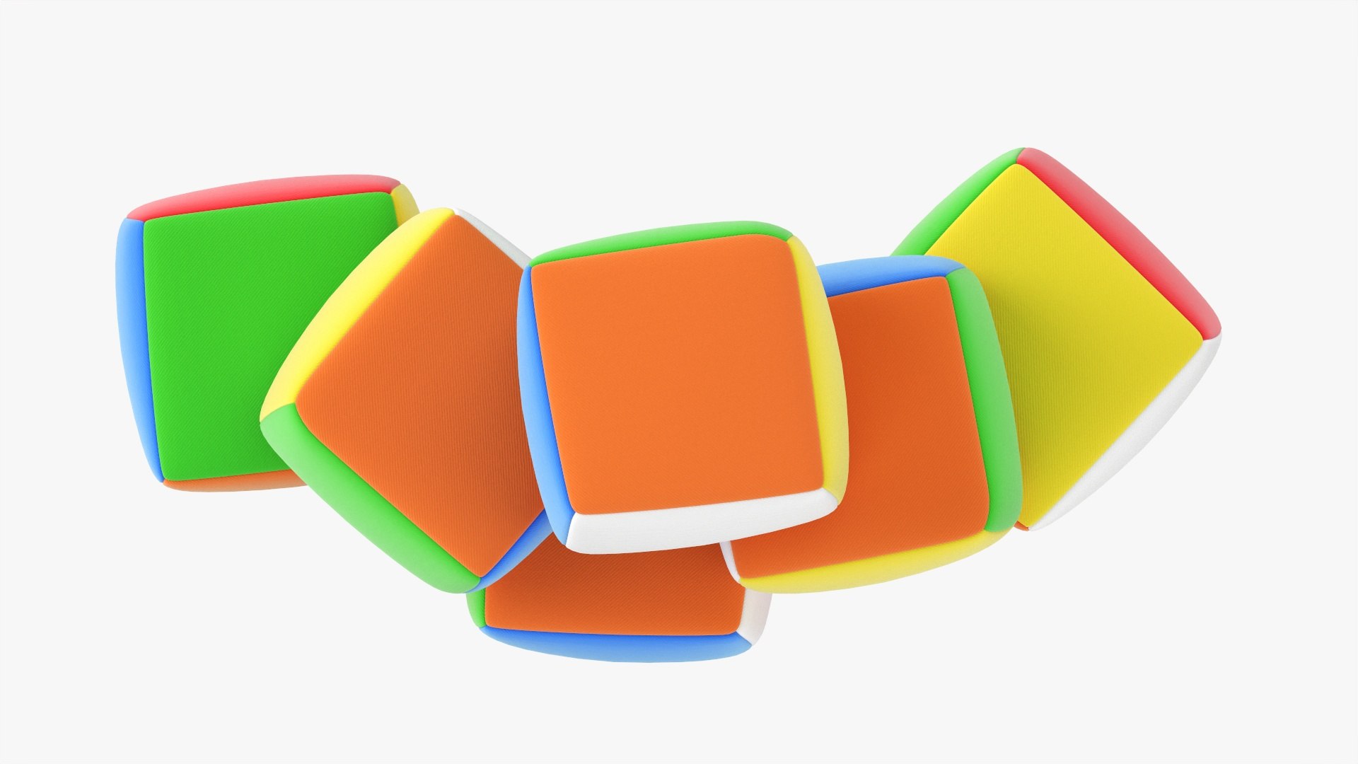 3D Baby Cubes Soft - TurboSquid 1738723