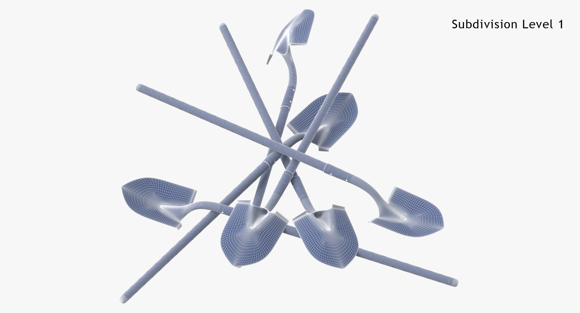 Hardware Shovel 3D Model - TurboSquid 2028431