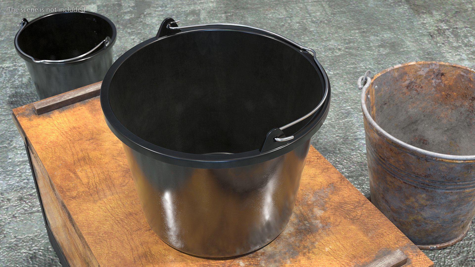 3D Construction Bucket 10l Model - TurboSquid 1637318