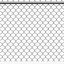 Chain Link Fence Metal 3d Dxf