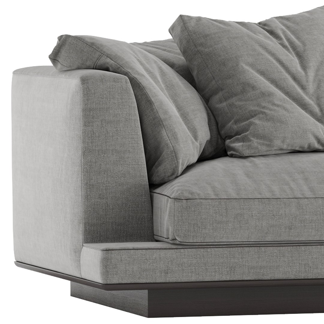 BeB Italia Aurae Sofa 3D Model - TurboSquid 1727387