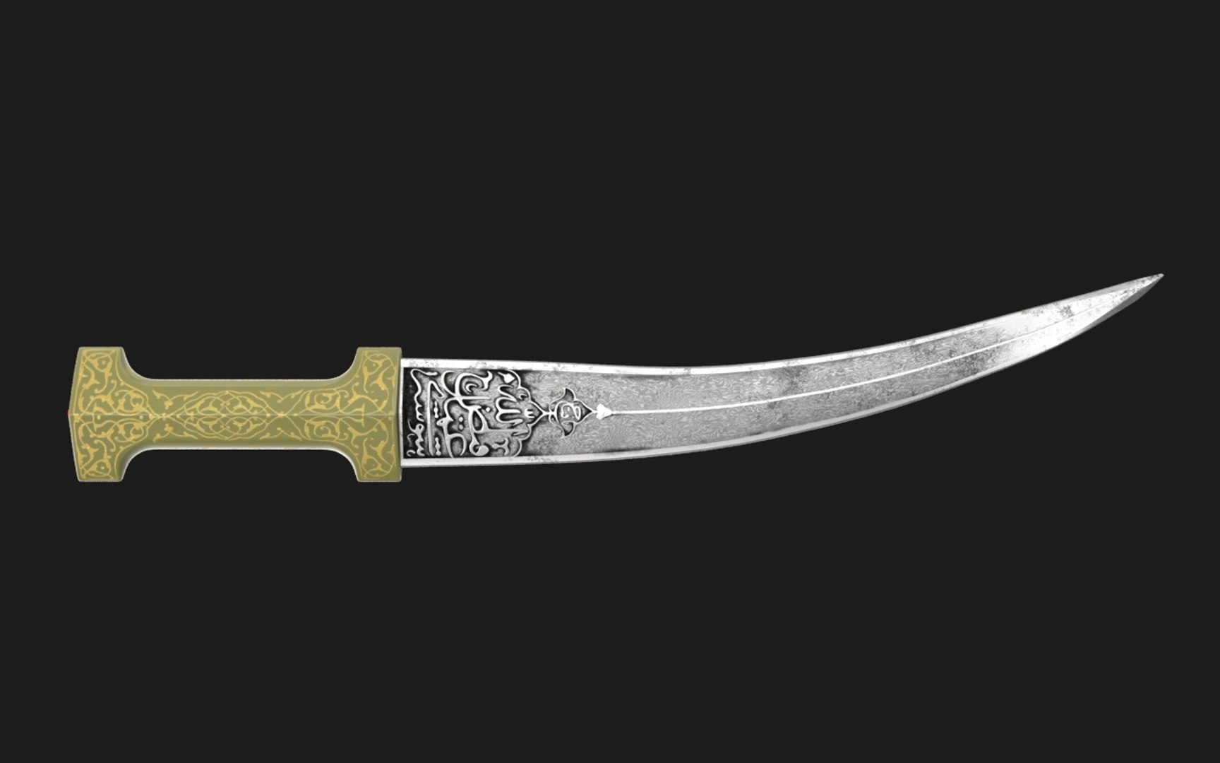 3D persian daggers set model - TurboSquid 1375595