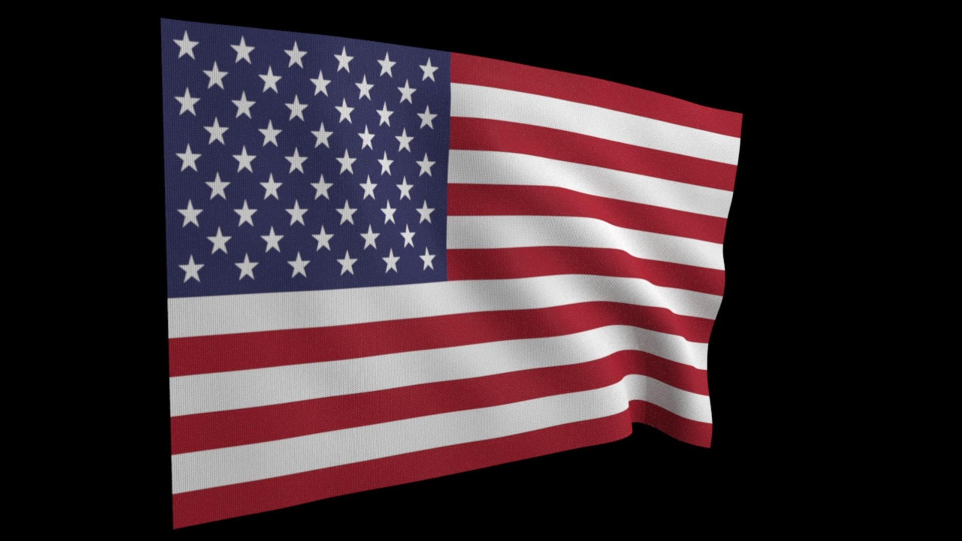 3D Animation Waving Flag - TurboSquid 1648637