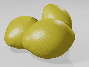 Free 3D Lemon Models | TurboSquid