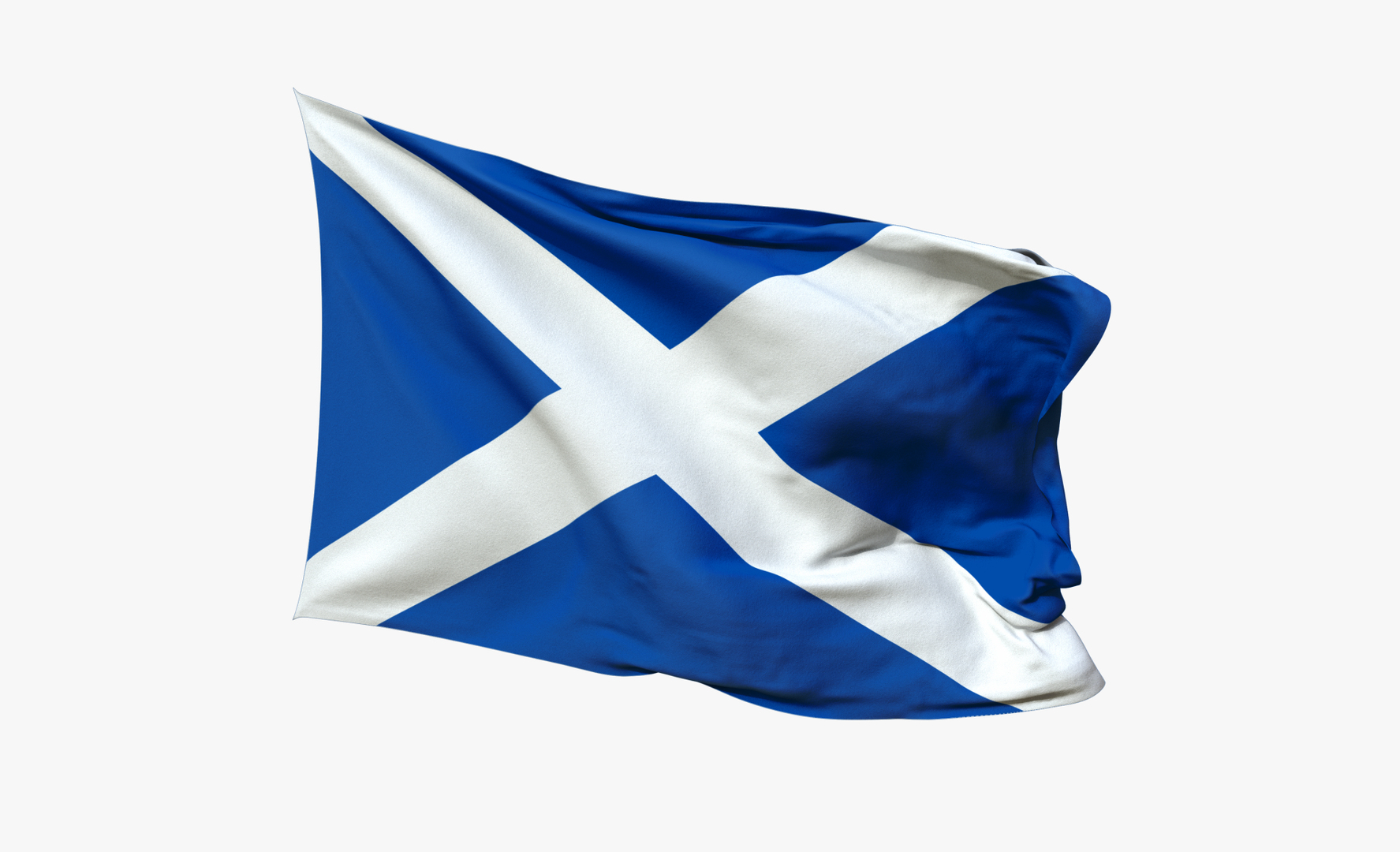 3D Model Realistic Animated Flag - Microtexture Rigged - Put Your Own ...