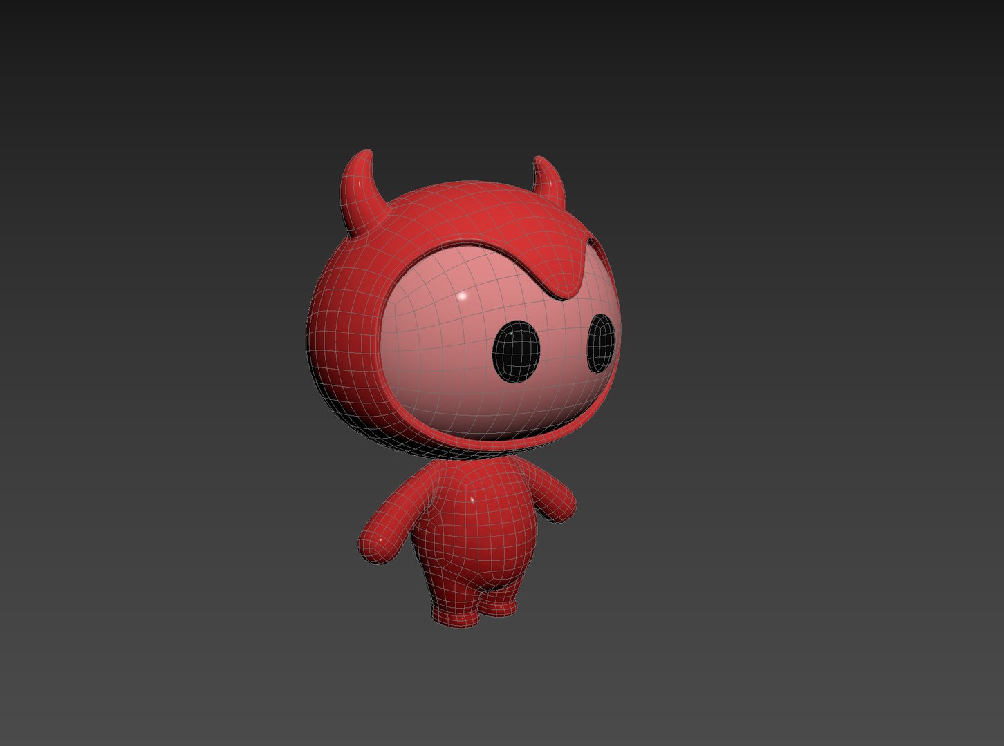 Devil Mascot Character Model - TurboSquid 1701005