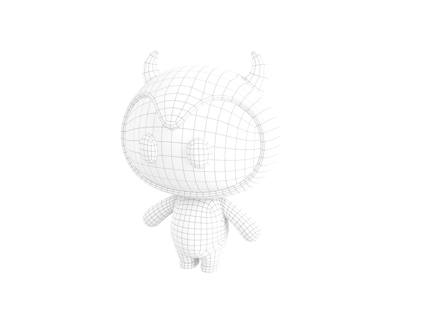Devil Mascot Character Model - TurboSquid 1701005