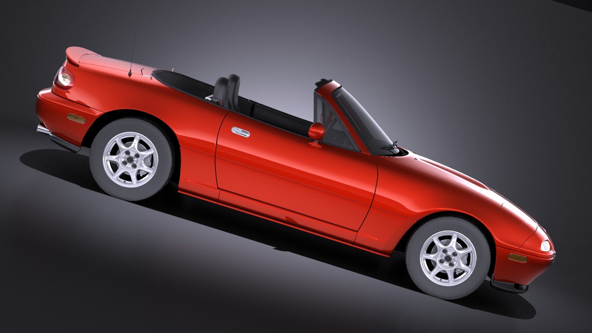 Mazda Mx-5 Miata 3d Model