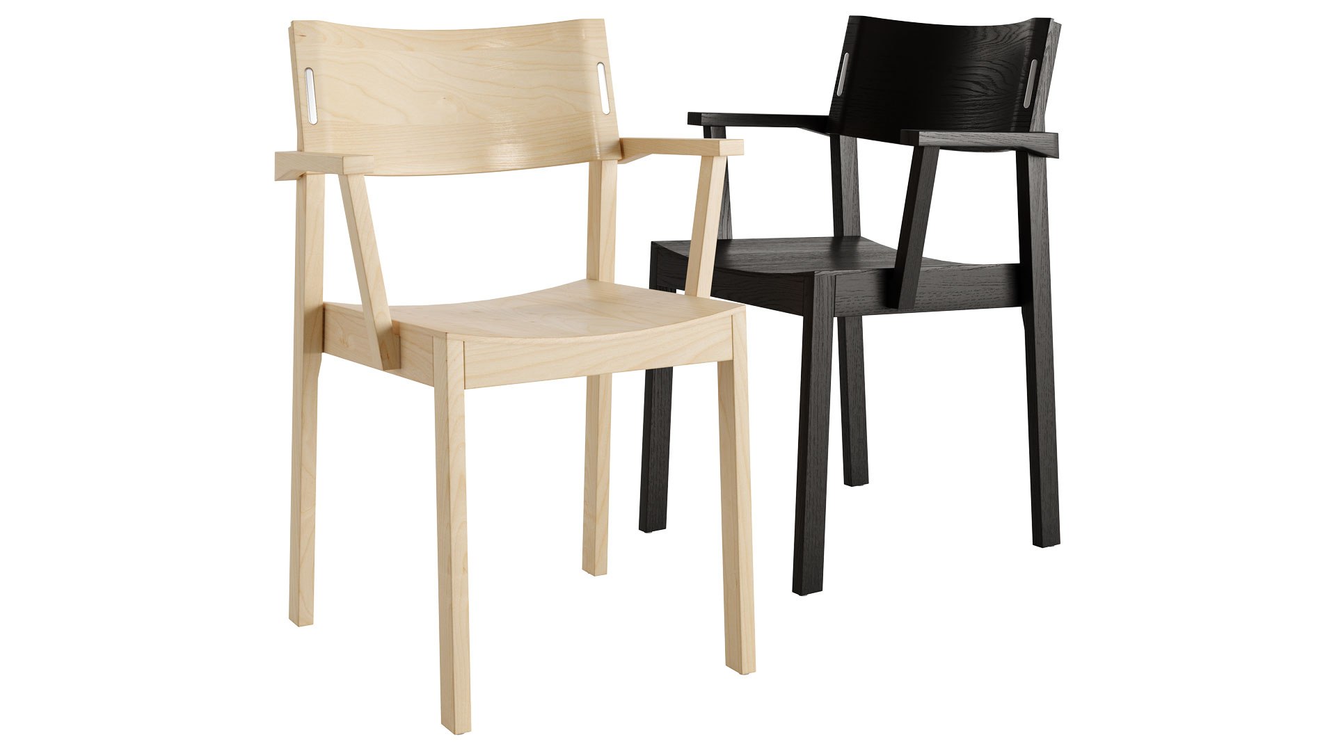 3D Decibel Chairs S005 and KS105 by Skandiform - TurboSquid 2166580