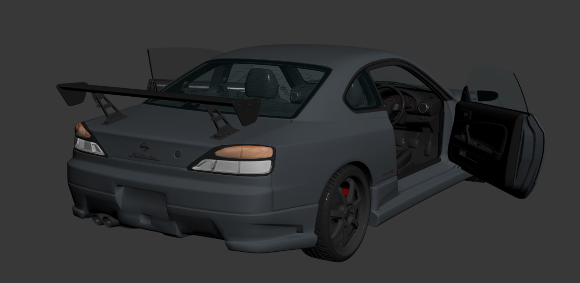 3D Nissan Silvia S15 Tuning Model - TurboSquid 2014376