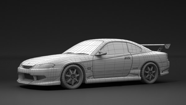 modelo 3d Nissan Silvia s15 Tuning - TurboSquid 2014376
