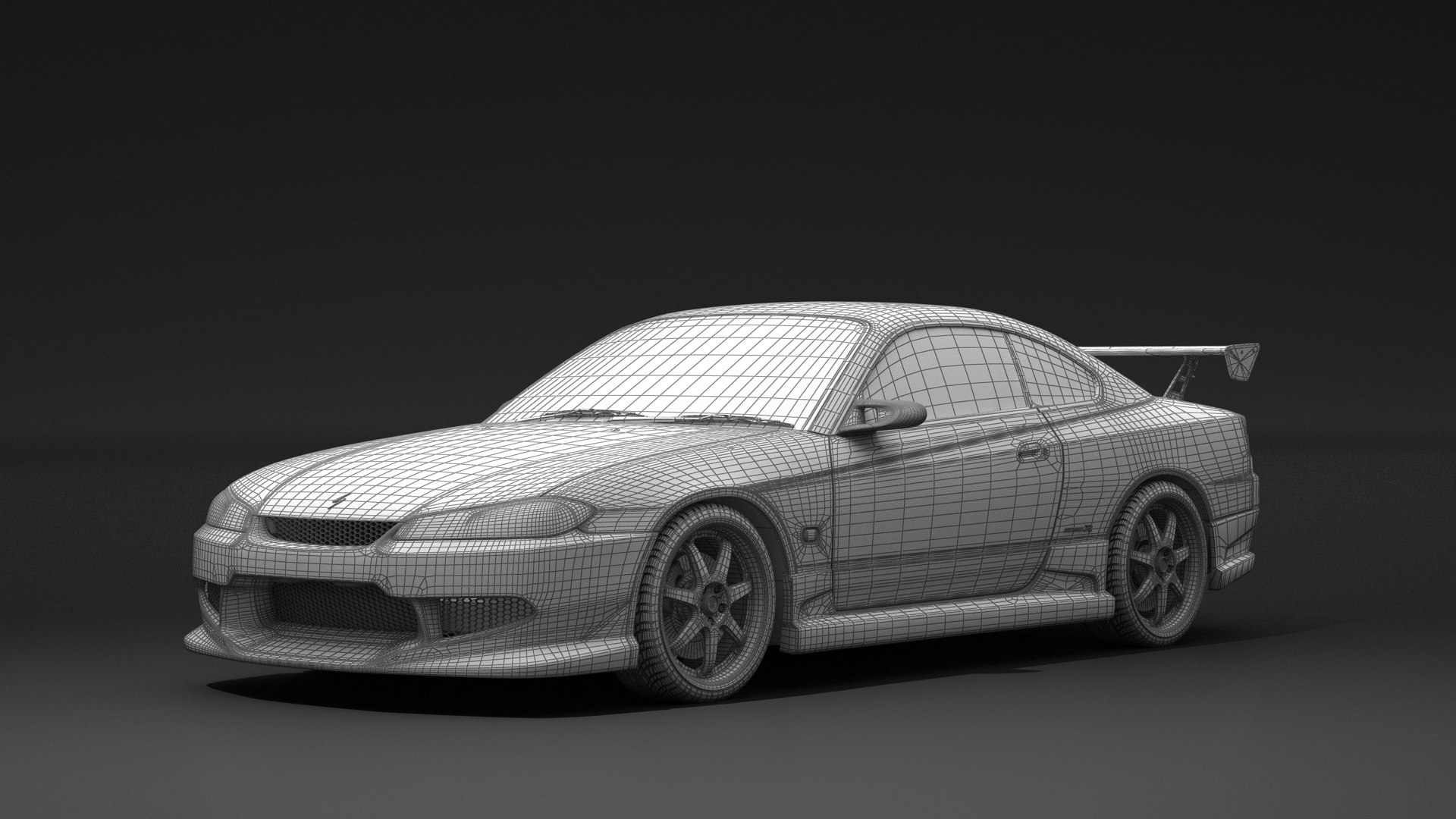 3D Nissan Silvia S15 Tuning Model - TurboSquid 2014376