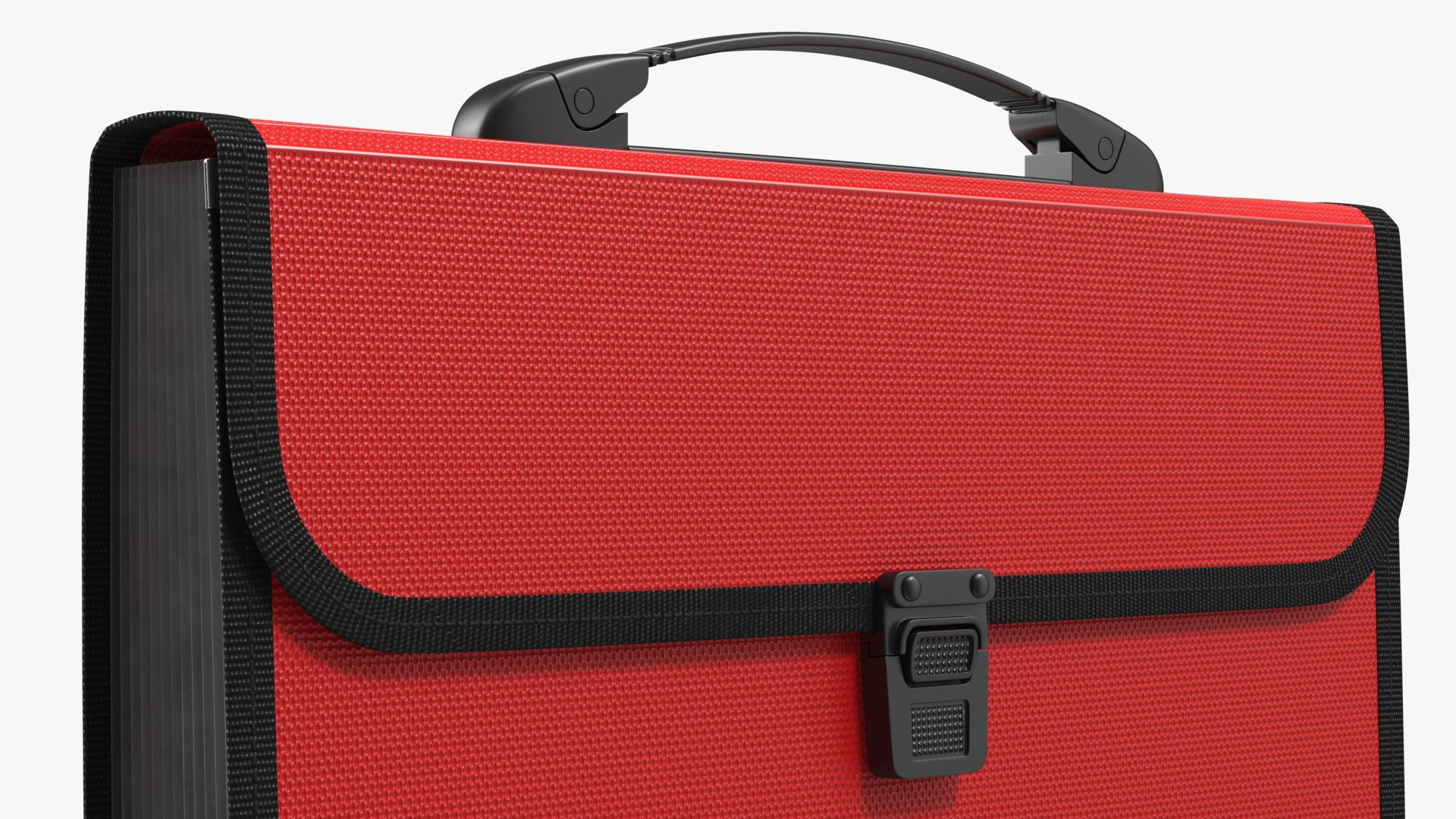 Expanding File Folder With Handle Red 3D Model - TurboSquid 1992414