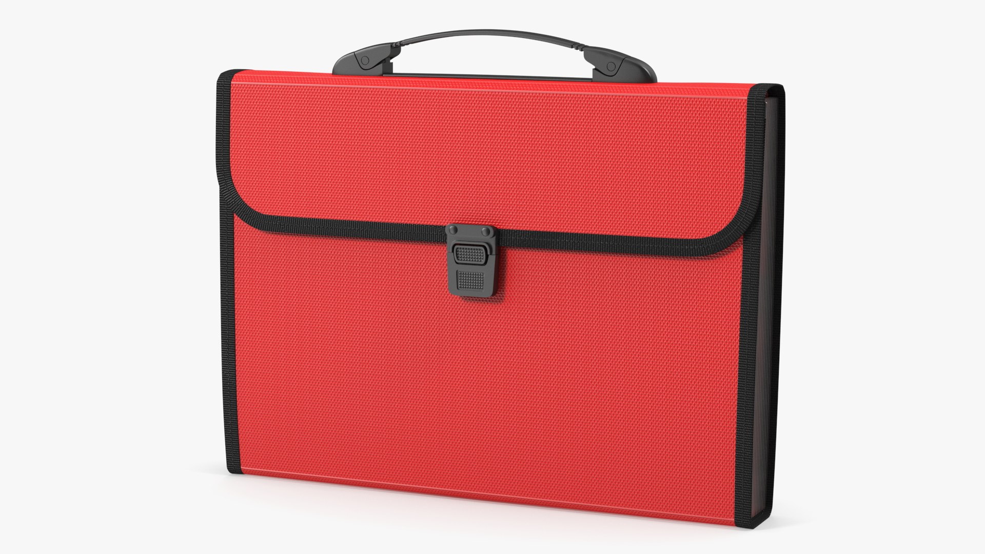 Expanding File Folder With Handle Red 3D Model - TurboSquid 1992414