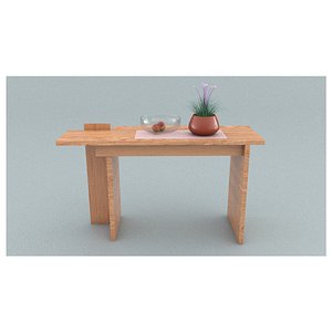 Download 3D Console Table SketchUp Models - TurboSquid