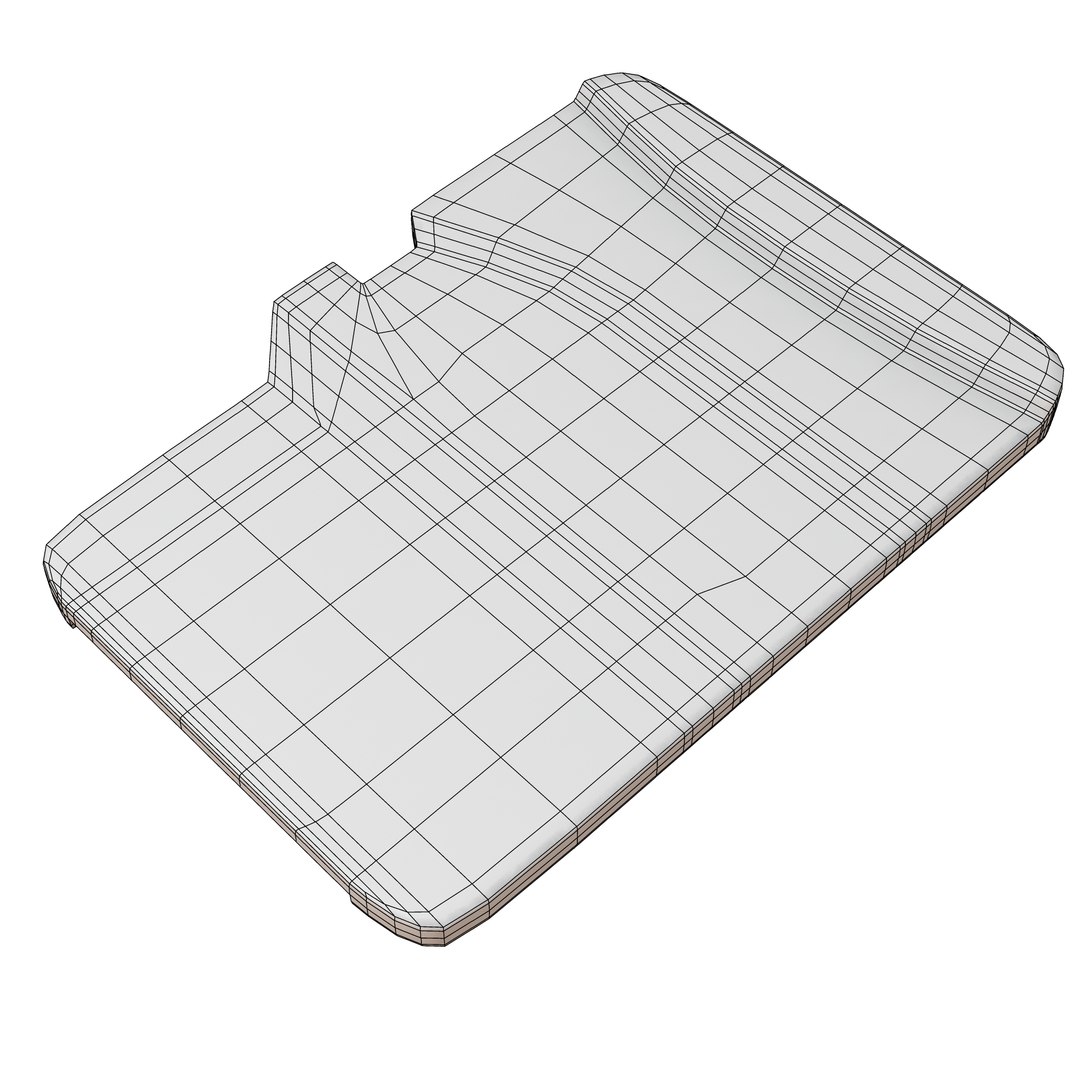 Simple Microsd 3d Model