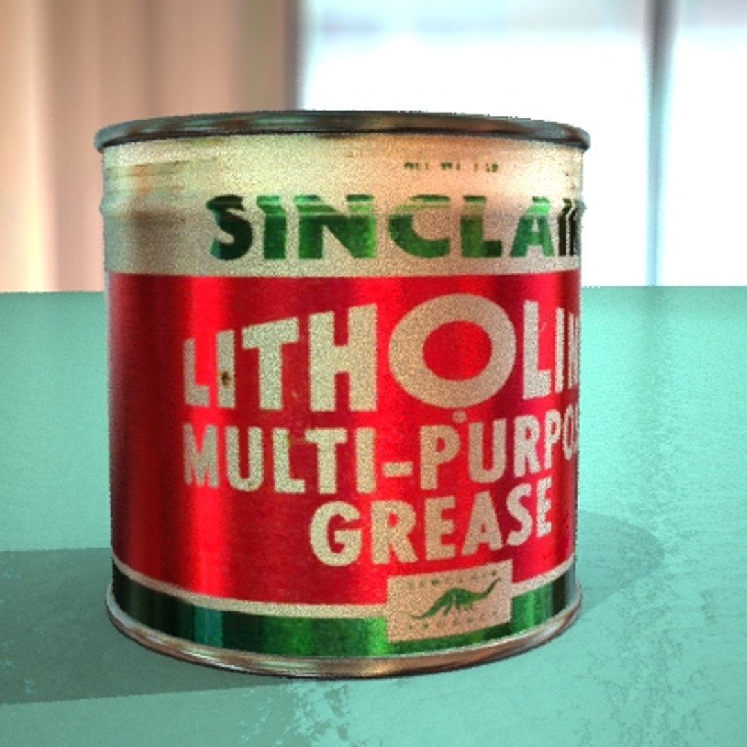 photo-realistic grease 3d lwo