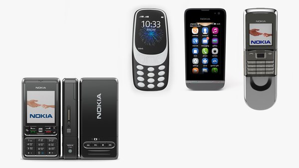 Nokia Handy-Kollektion 3D-Modell - TurboSquid 2517111