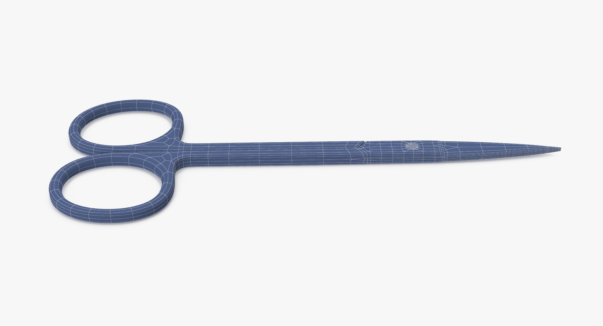 3d Model Of Medical Scissors