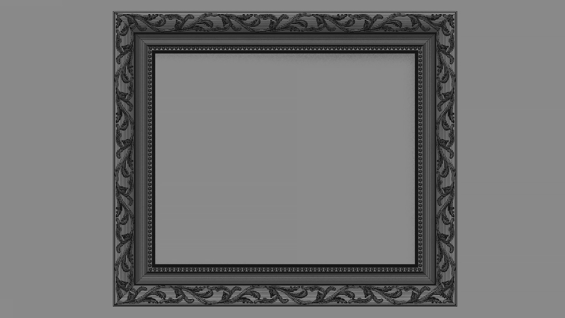 Collection Of Picture Frames V5 Model - TurboSquid 2297009