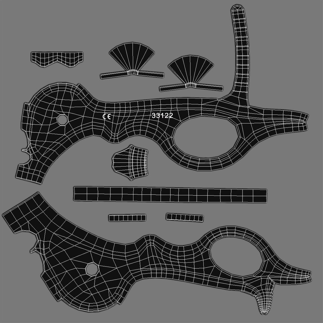 Laparoscopic Instrument Articulated Claw Model - TurboSquid 1264996