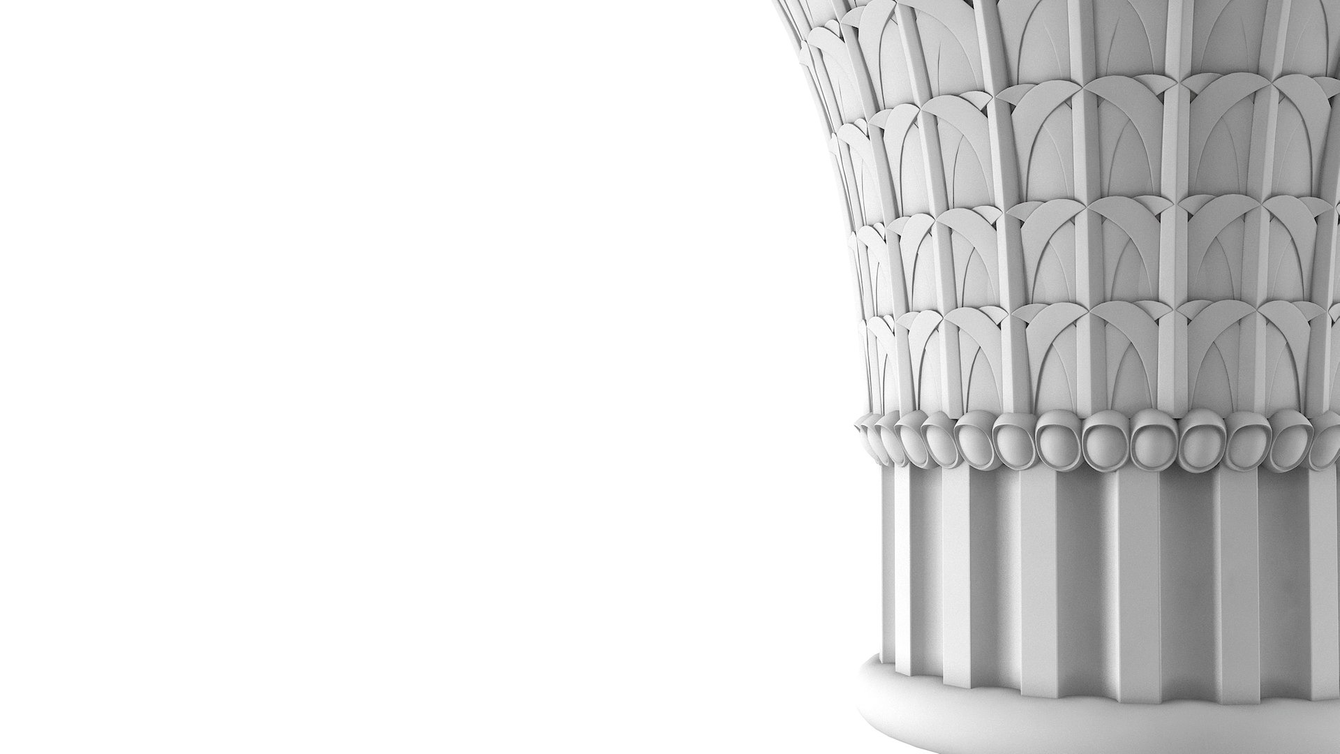 Gothic Column 1 3D Model - TurboSquid 1793326