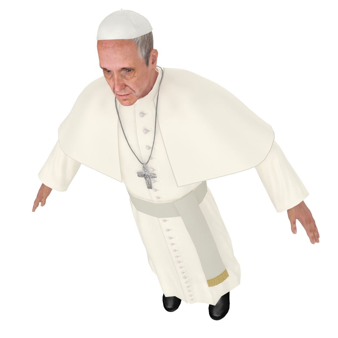 3D pack catholic priest model - TurboSquid 1280247