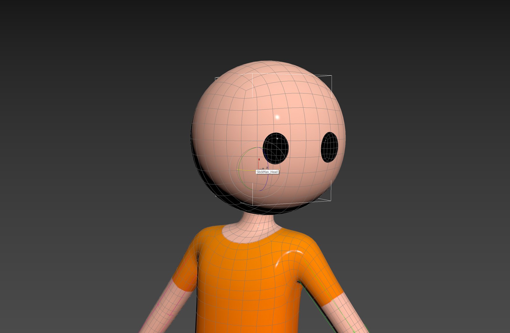 3D model Character119 Rigged Stick Man - TurboSquid 1758193