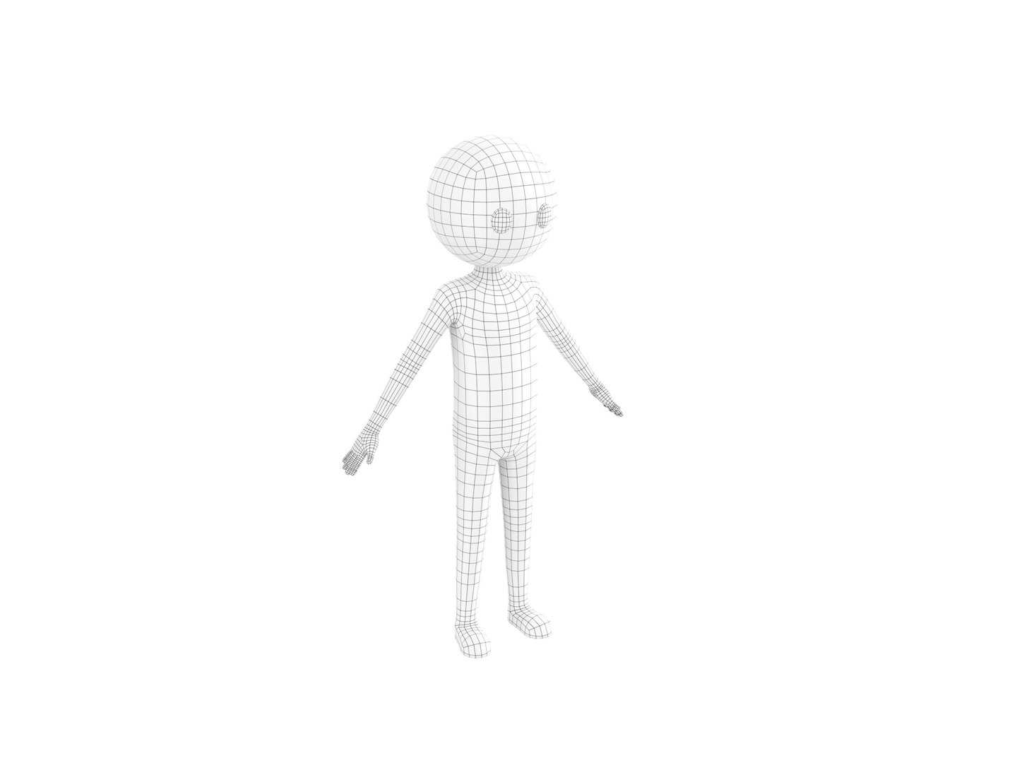 3D model Character119 Rigged Stick Man - TurboSquid 1758193