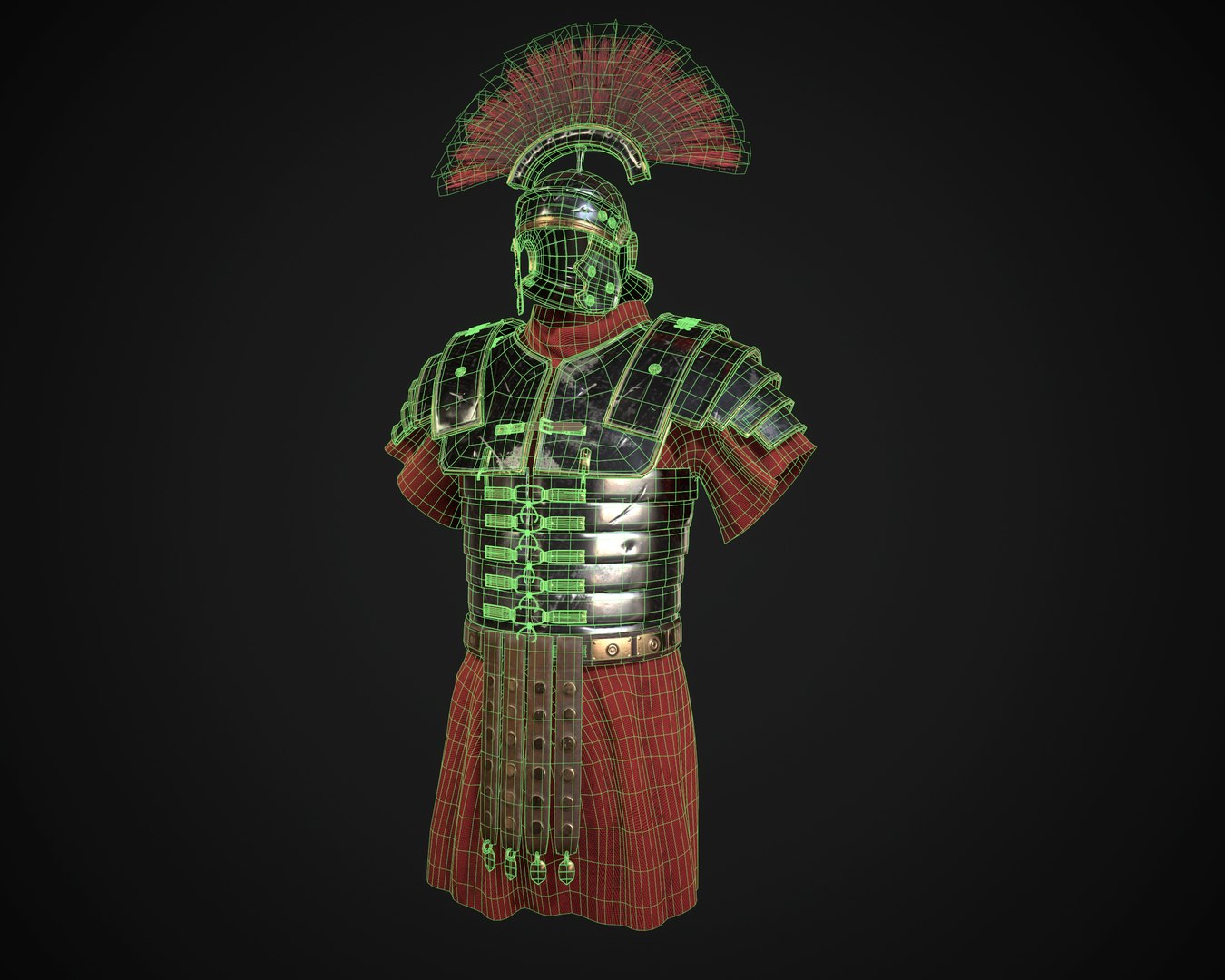 Lorica Segmentata 3D Model - TurboSquid 1195982