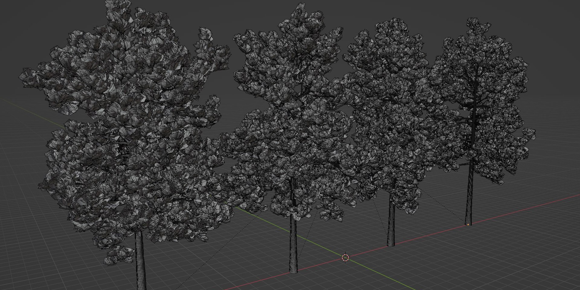 3D Model Pine Trees Collection Vol 19-Blender - TurboSquid 2122639