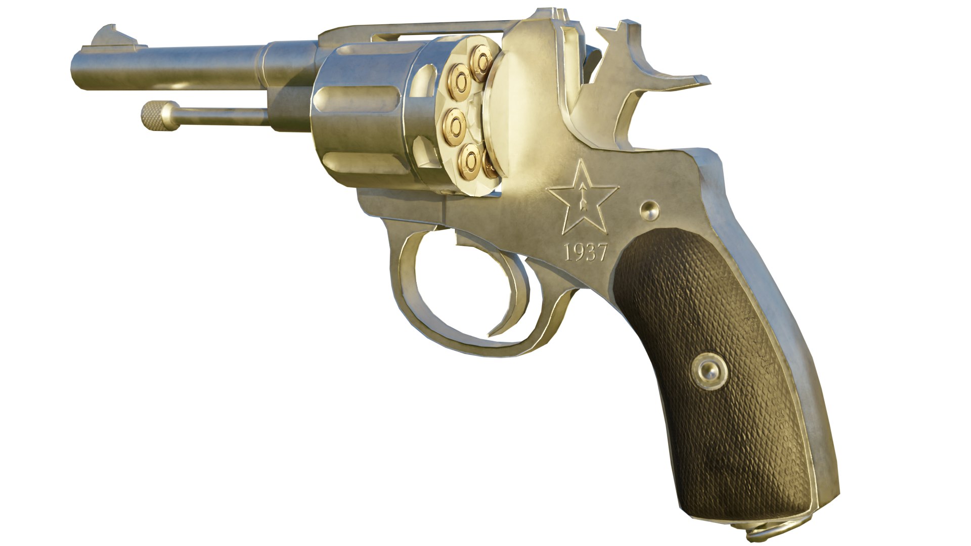 PUBG - Prata R1895 Modelo 3D - TurboSquid 1862163