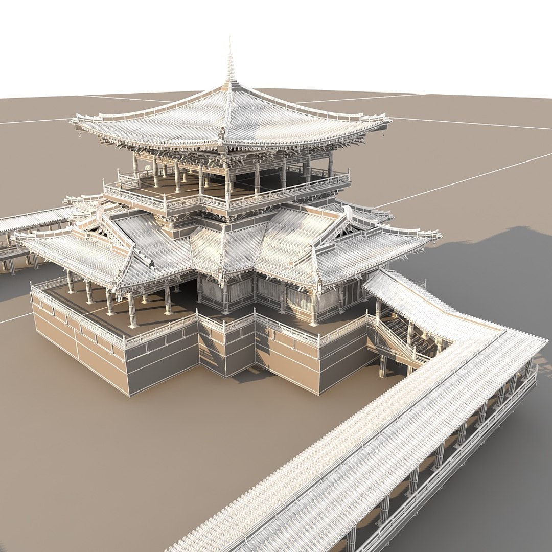 3D chinese palace model - TurboSquid 1516133