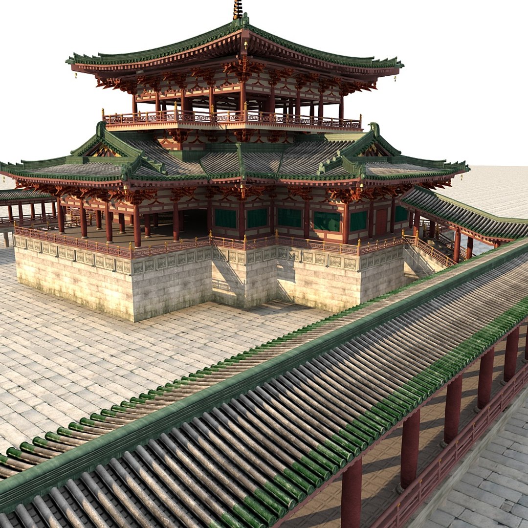3D chinese palace model - TurboSquid 1516133