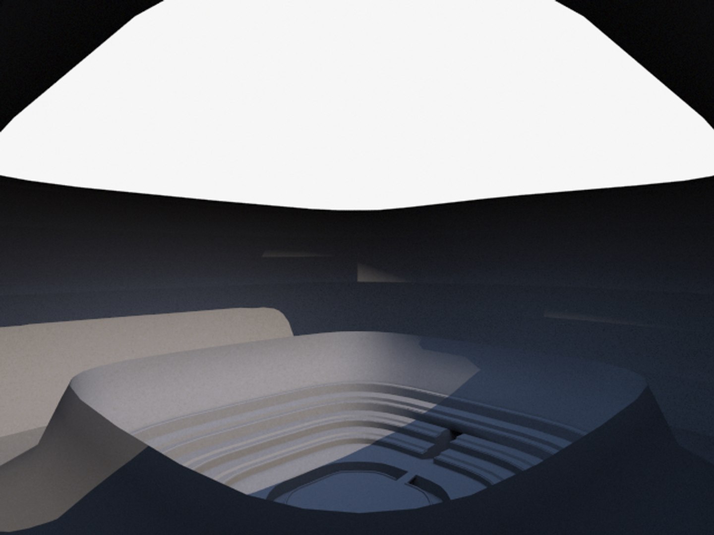 Arena Low-poly 3ds