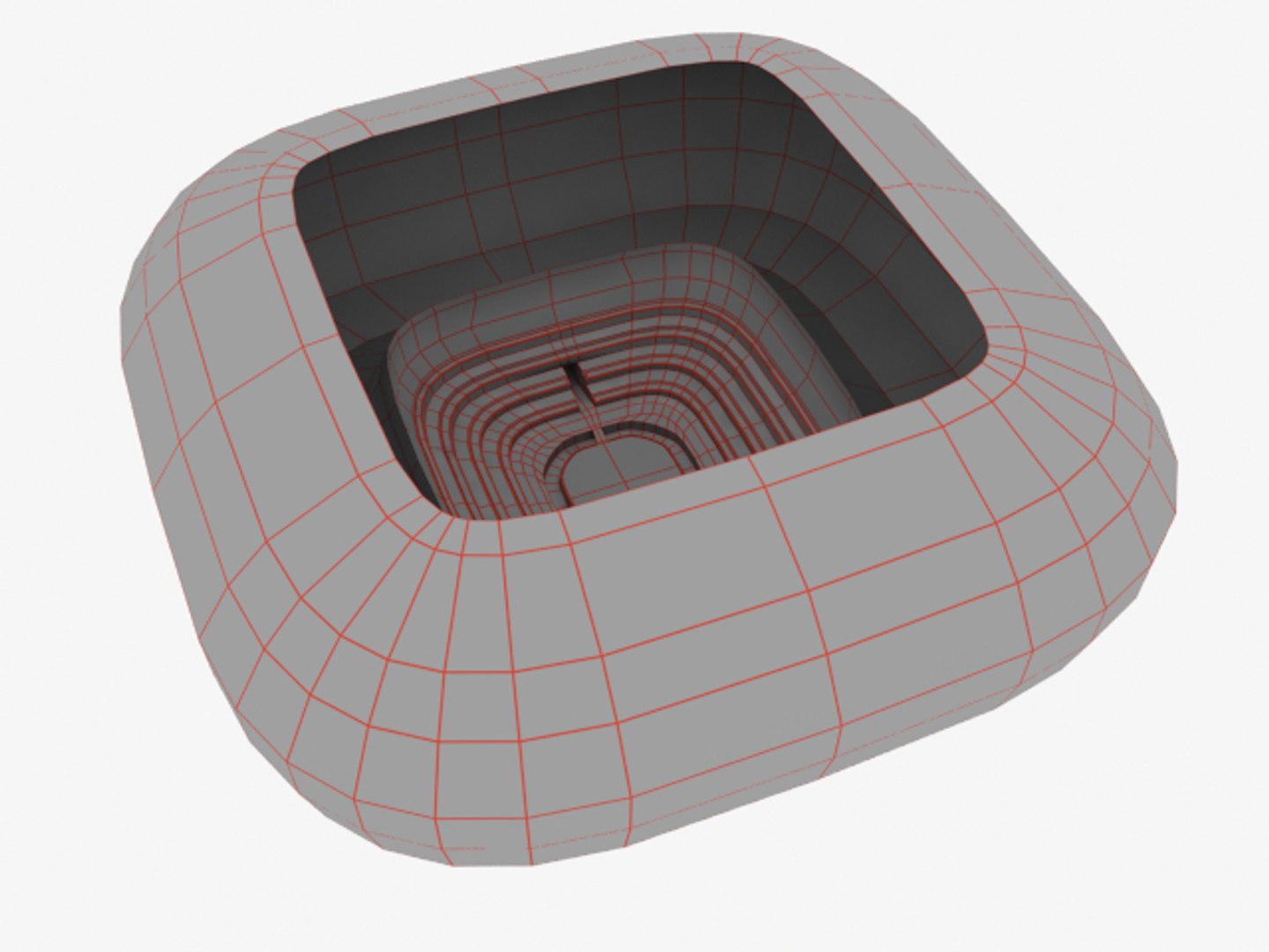 Arena Low-poly 3ds