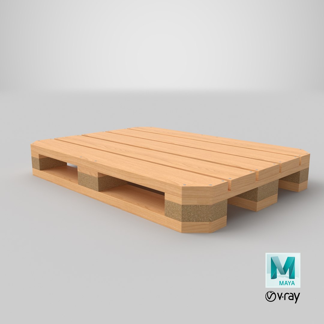 Detailed Wooden Pallet Model - TurboSquid 2093399