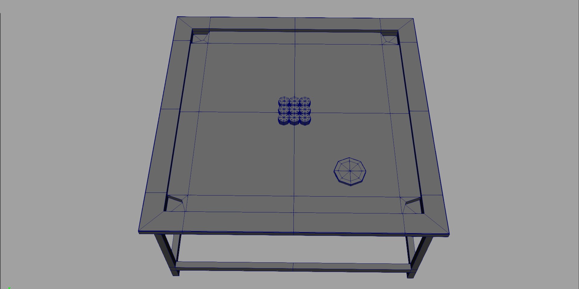 Carrom Board 3D Model - TurboSquid 1199570