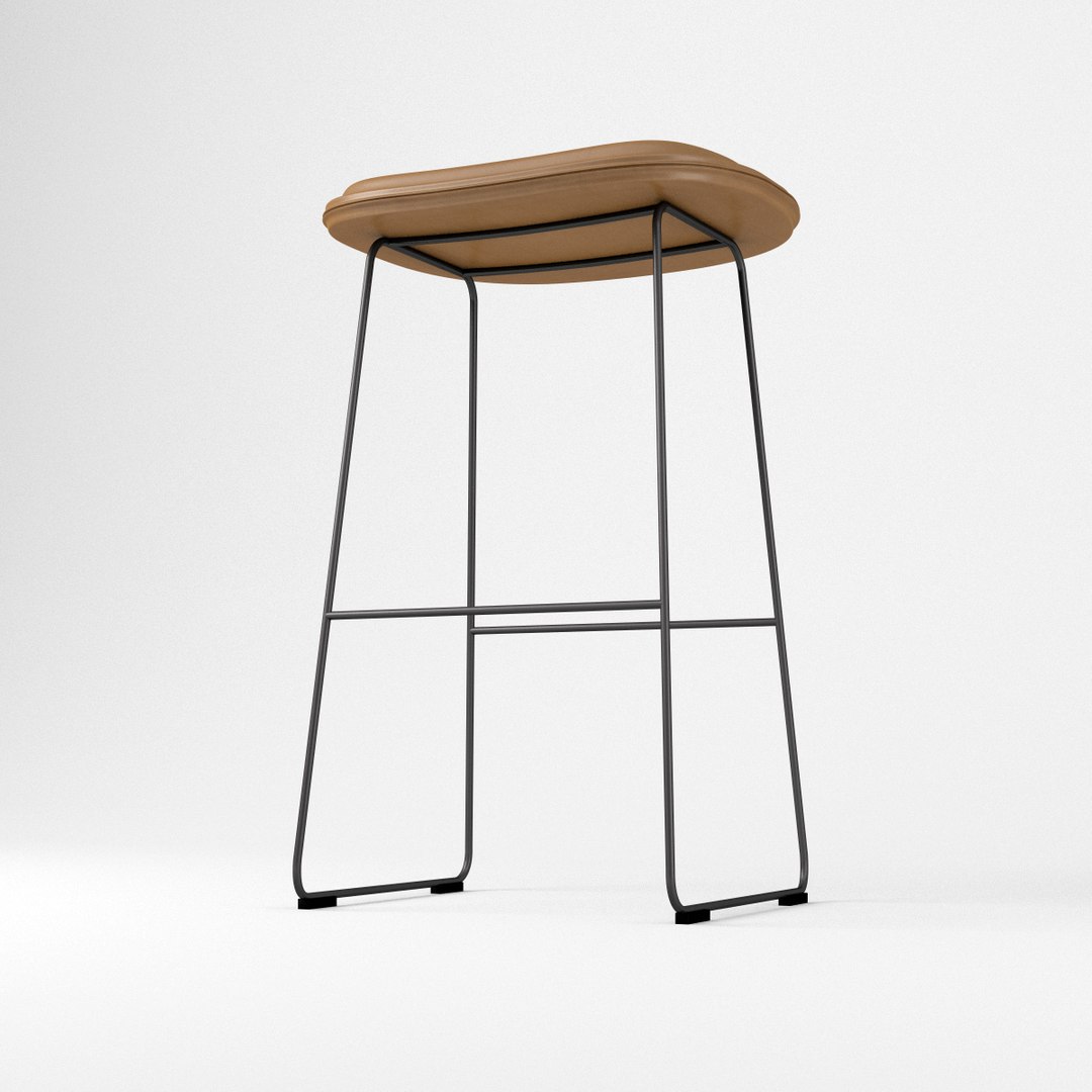 Capellini hi pad chair 3D model - TurboSquid 1327184